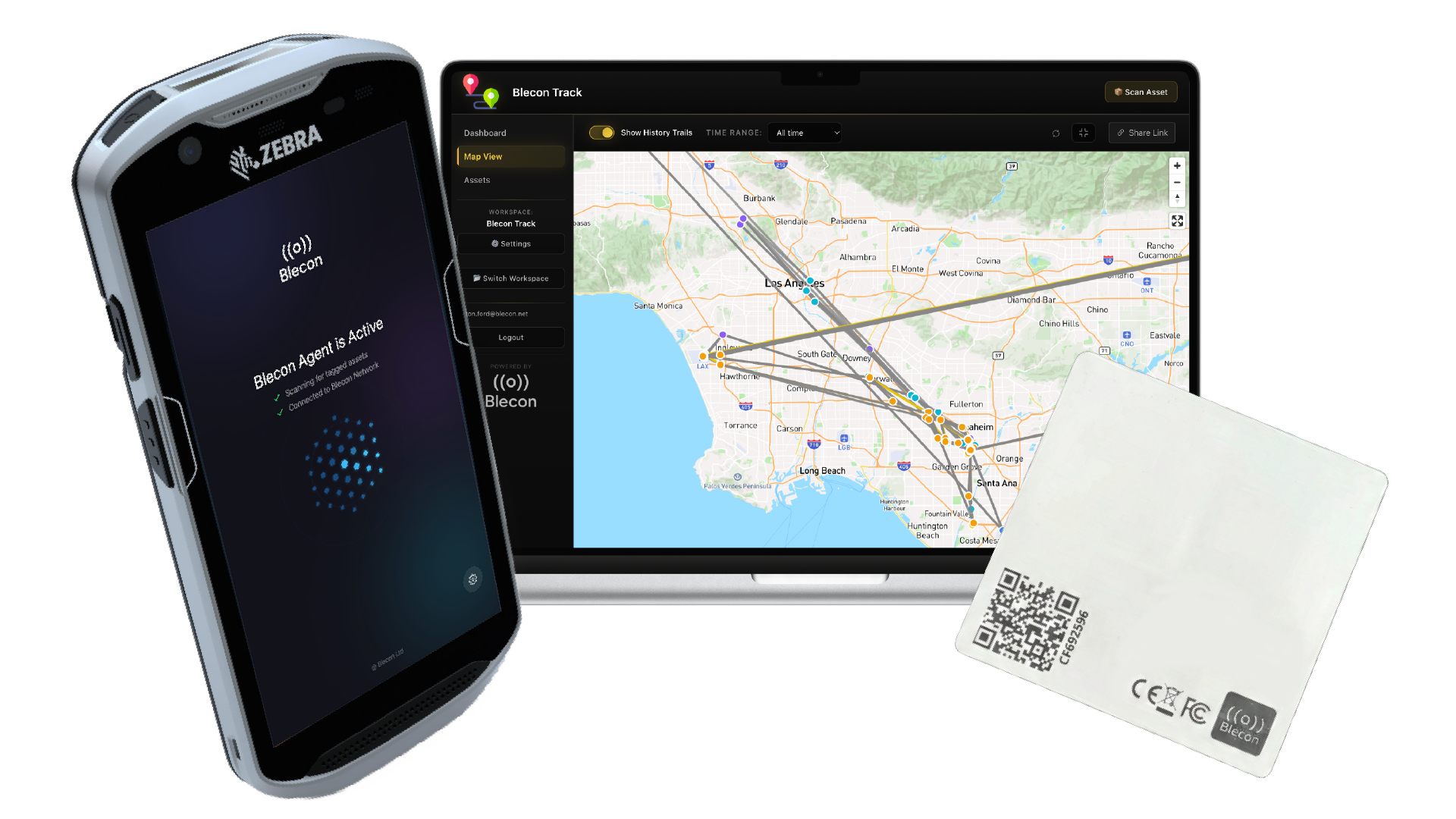 Blecon - Bluetooth Beacon Networks